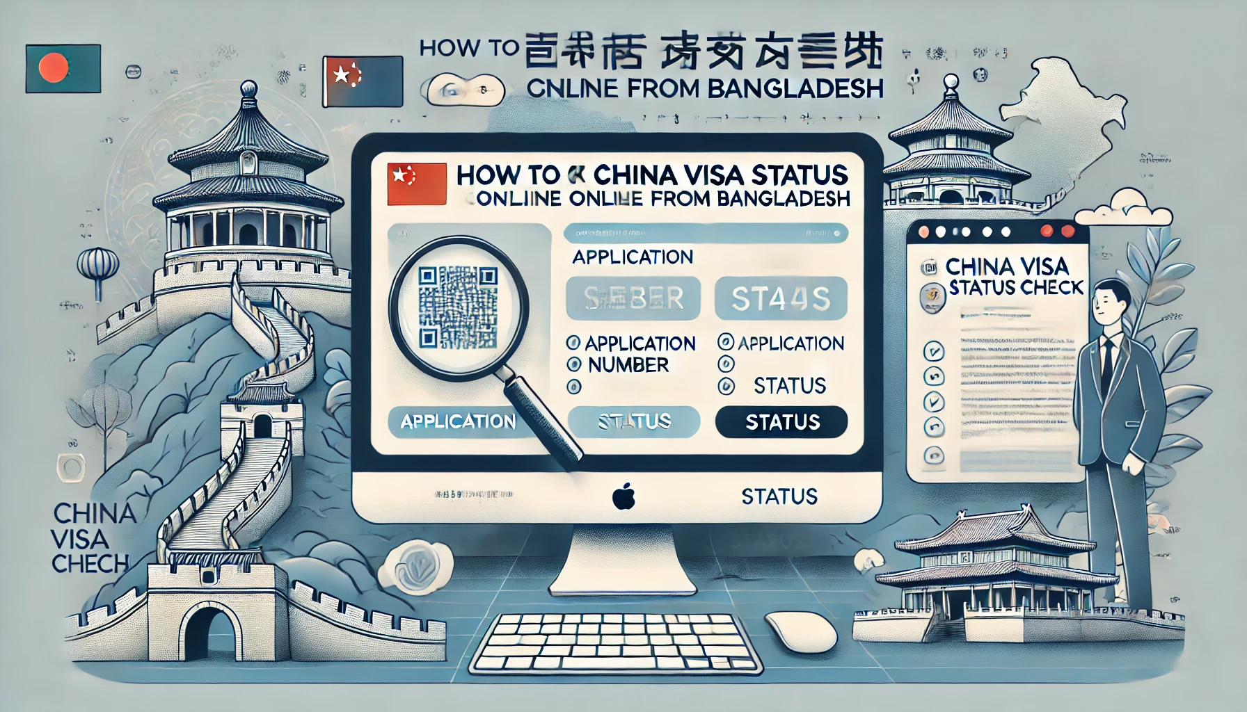 How to Check China Visa Status Online from Bangladesh?